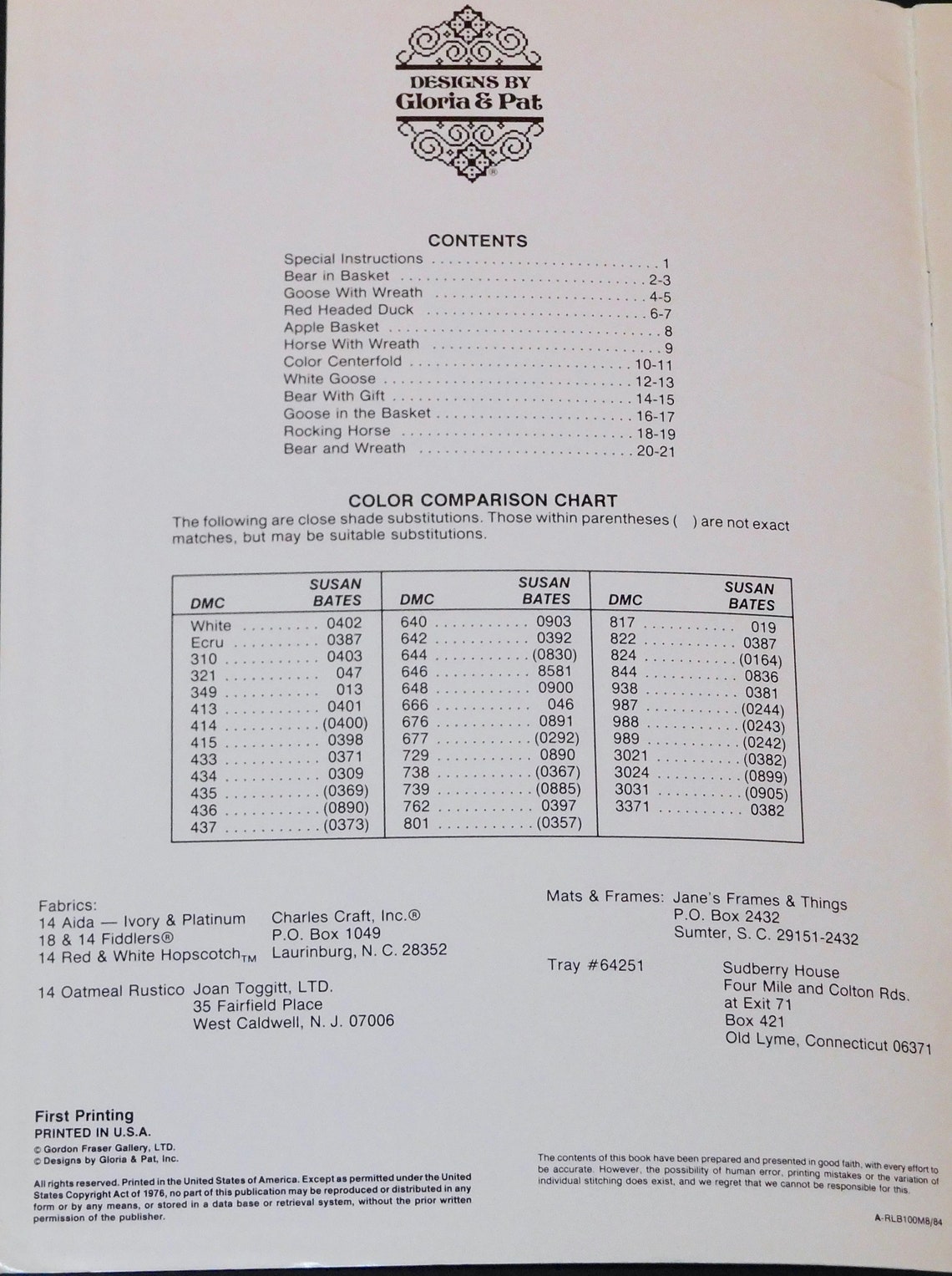 A Gordon Fraser Christmas Cross Stitch Patterns Designs by | Etsy