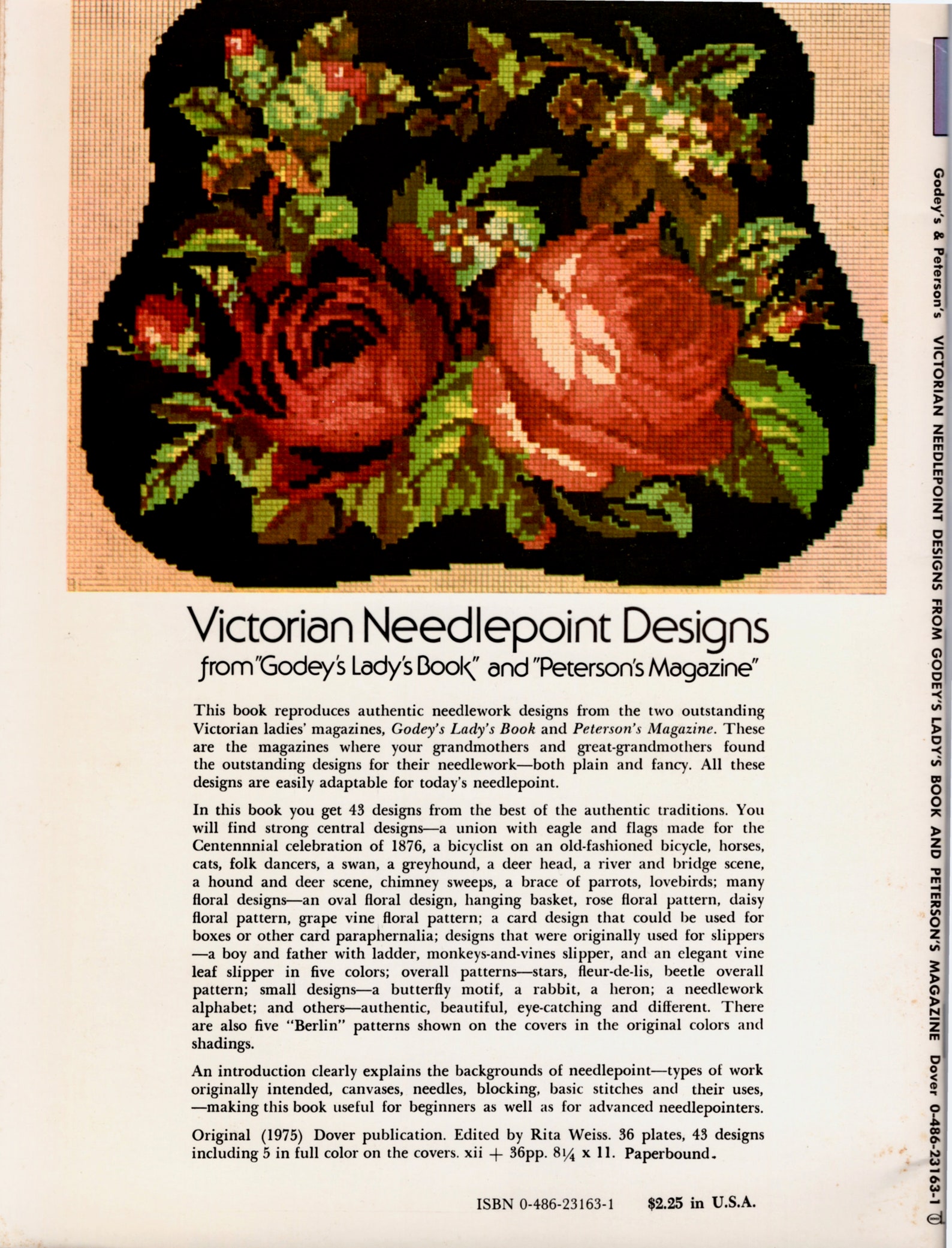 Victorian Needlepoint Designs From Godey's Lady's Book - Etsy