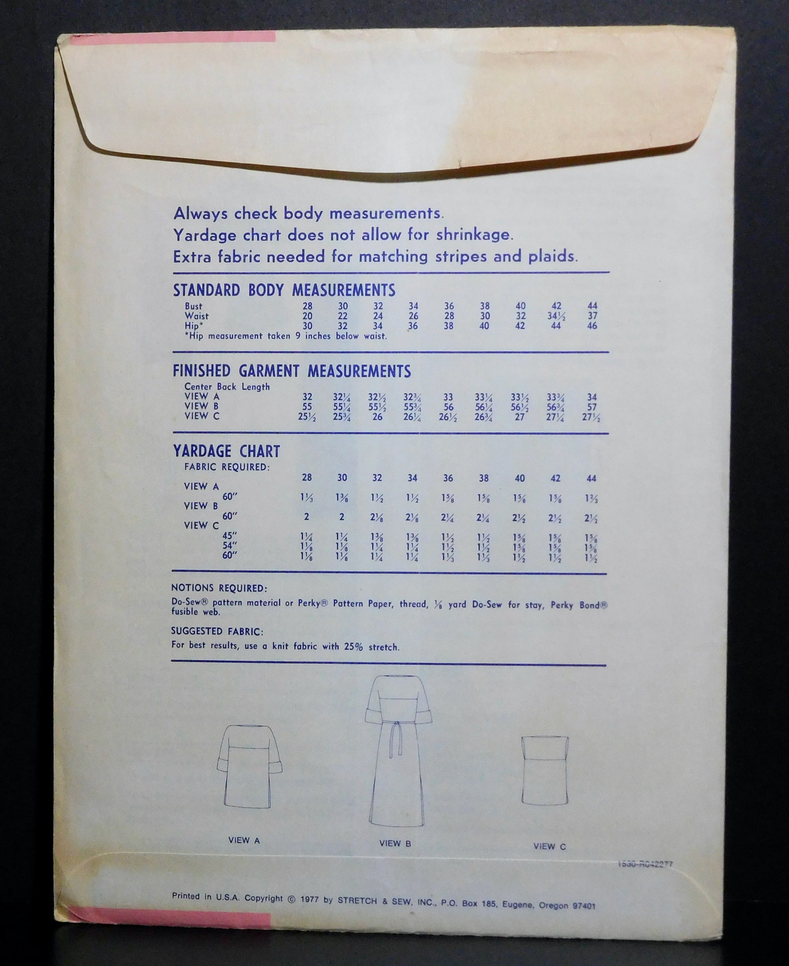 Stretch & Sew Ann Person Sewing Pattern 1530 the t - Etsy