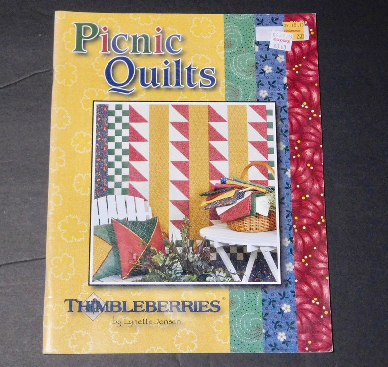 Picnic Quilts Thimbleberries Book by Lynette Jensen - Etsy