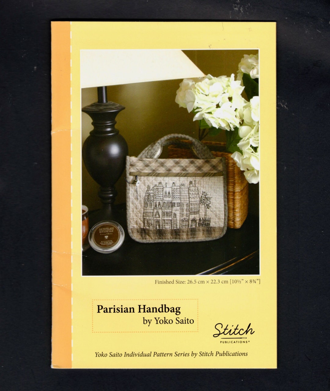Parisian Handbag Pattern by Yoko Saito, Stitch Publications, Sew ...