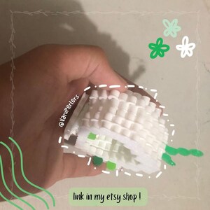 White TV Heart 3D Perler Beads (actually Figure) - Etsy