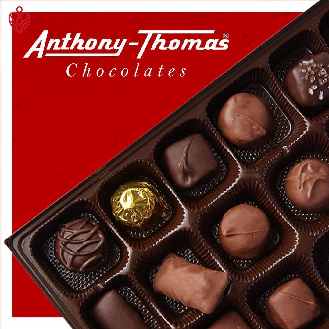 Anthony Thomas, Milk Chocolate English Toffee Gift Box, Rich Almond ...