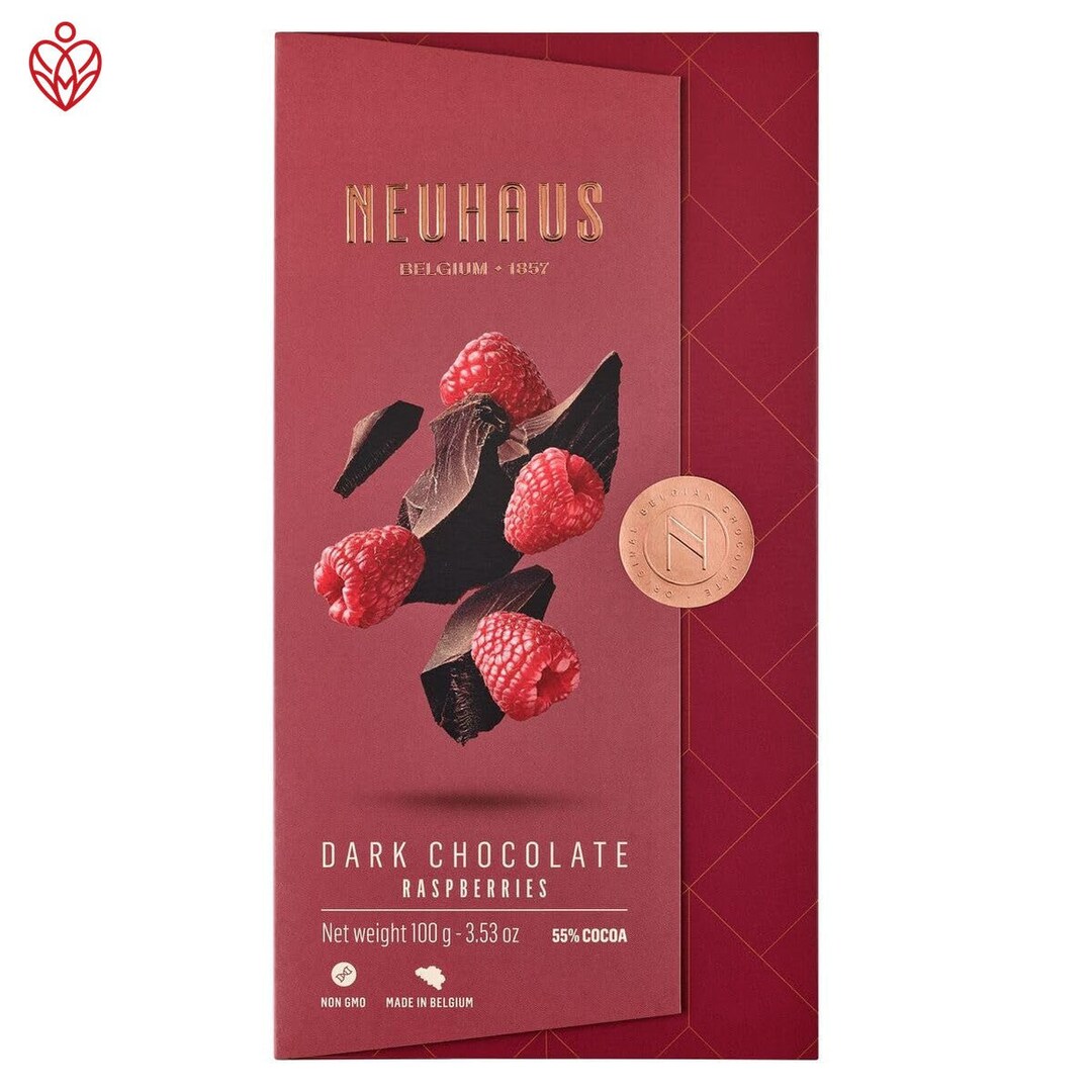 Neuhaus Belgian Chocolate Tablet Dark Chocolate Cocoa Nibs 70% Cocoa ...