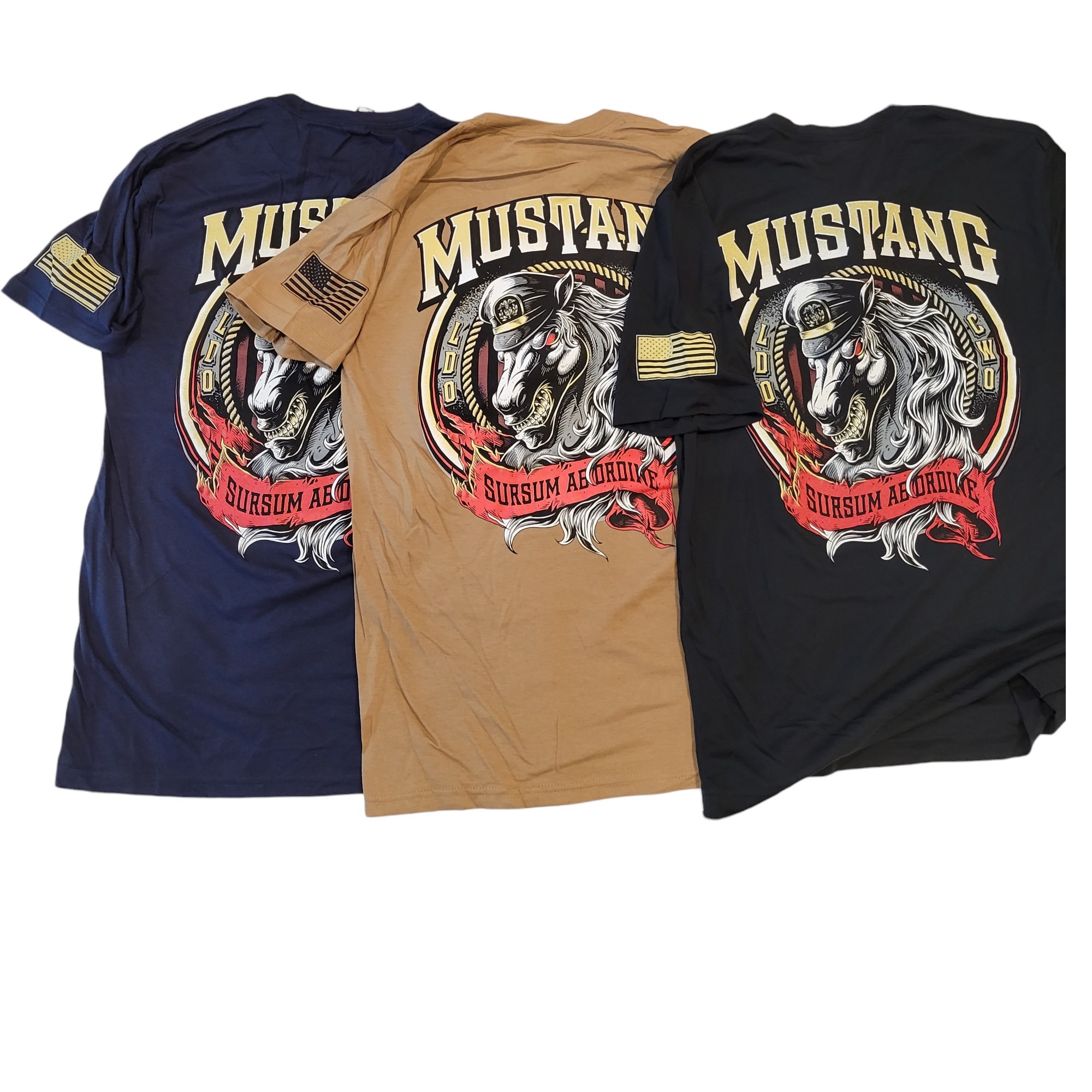 The Mustang Navy LDO / CWO Custom Shirt 3 Colors Sizes S M L XL 2XL 3XL ...