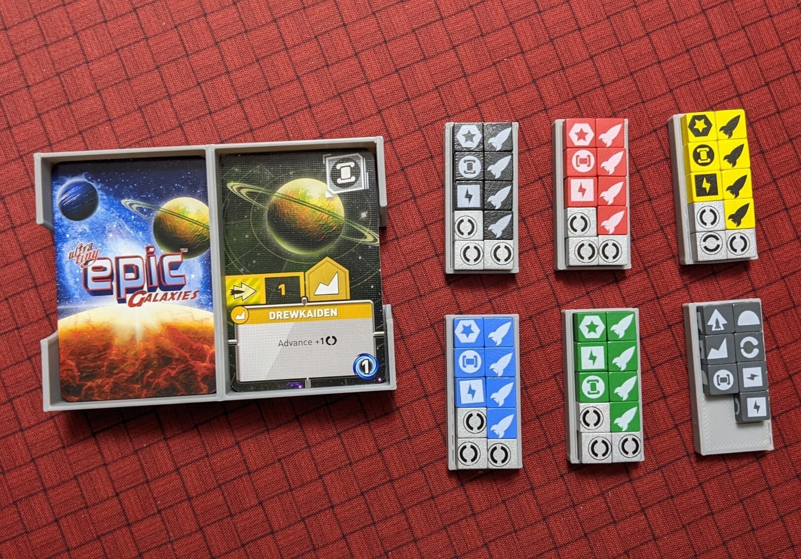 Ultra Tiny Epic Galaxies Board Game Insert Organizer - Etsy
