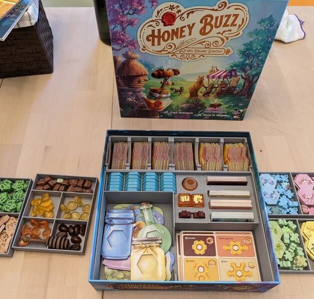 Honey Buzz Deluxe Edition | Board Game Insert | Organizer - Etsy