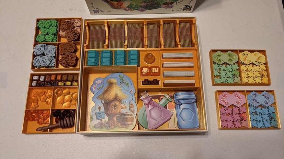 Honey Buzz Deluxe Edition | Board Game Insert | Organizer - Etsy
