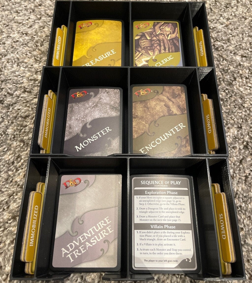 D&D Castle Ravenloft Board Game Insert Organizer - Etsy