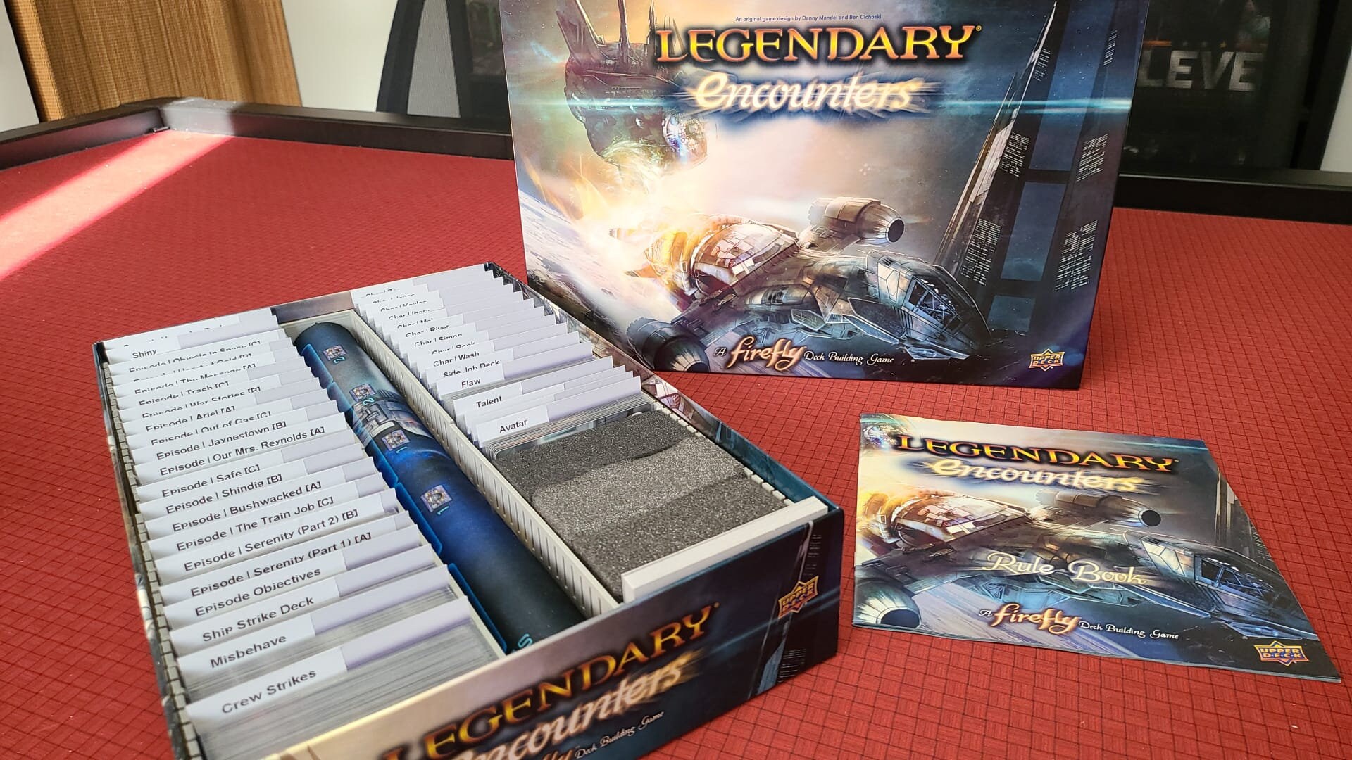 Legendary Encounters Firefly Board Game Insert Organizer - Etsy