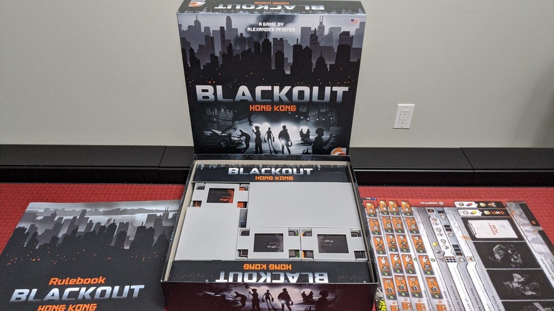 Blackout Hong Kong | Board Game Insert | Organizer - Etsy