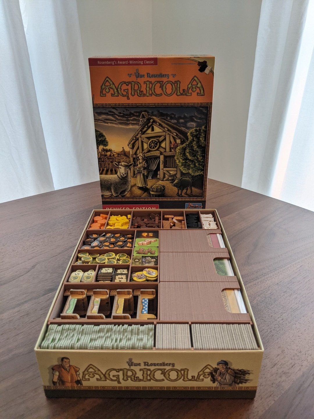 Agricola Revised Edition | Board Game Insert | Organizer - Etsy