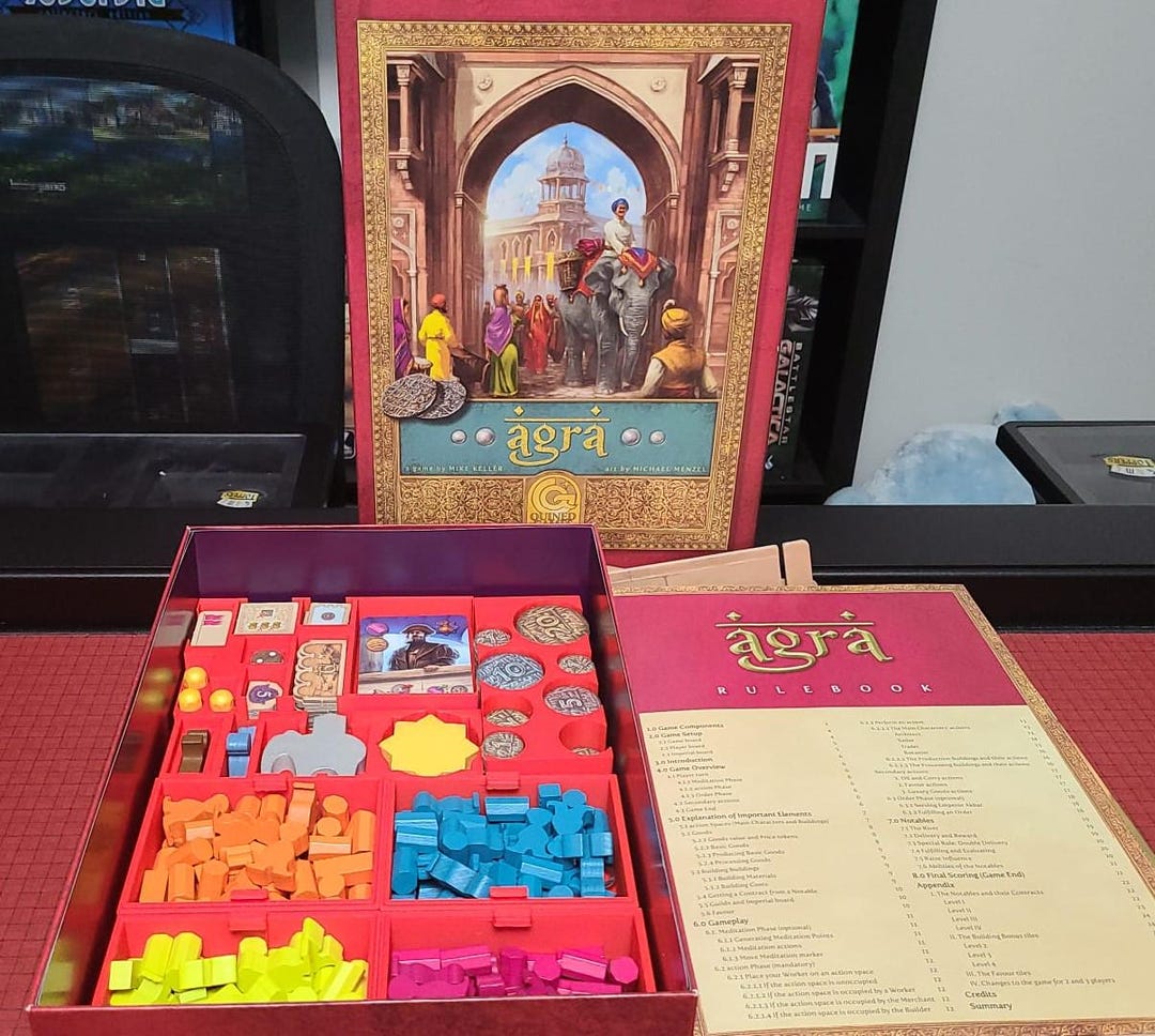 Agra | Board Game Insert | Organizer - Etsy