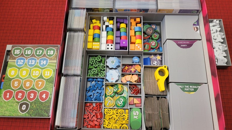 Eleven | Board Game Insert | Organizer - Etsy