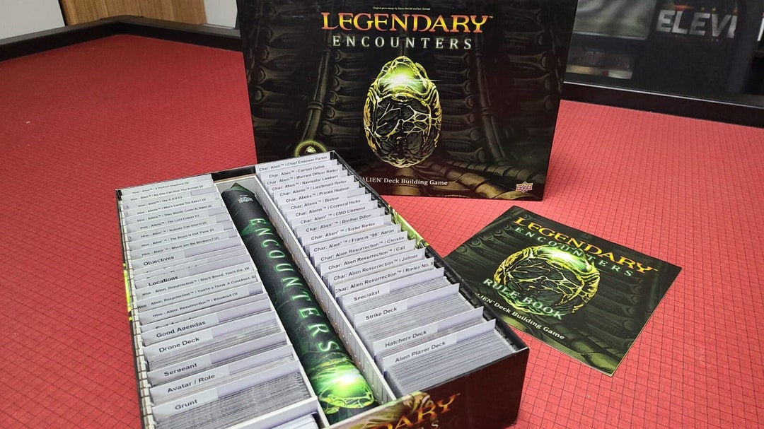 Legendary Encounters - Alien | Board Game Insert | Organizer - Etsy