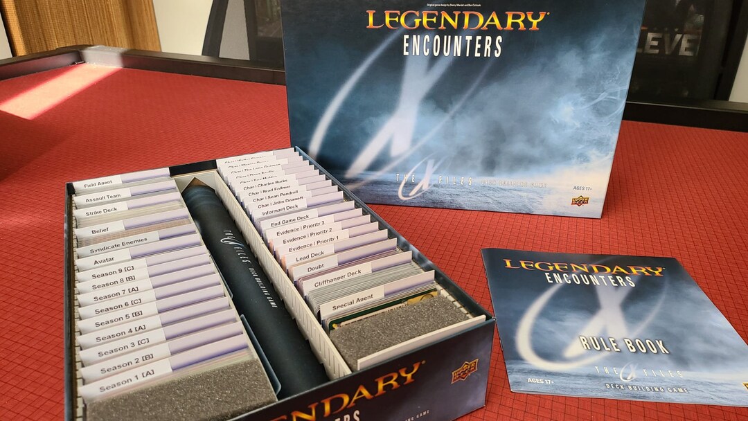 Legendary Encounters - X-files | Board Game Insert | Organizer - Etsy