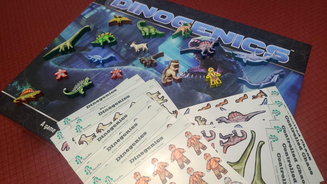Dinogenics + Controlled Chaos Complete Upgrade Kit Stickers • Decals ...