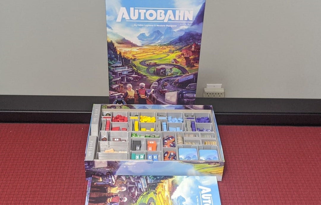 Autobahn | Board Game Insert | Organizer - Etsy