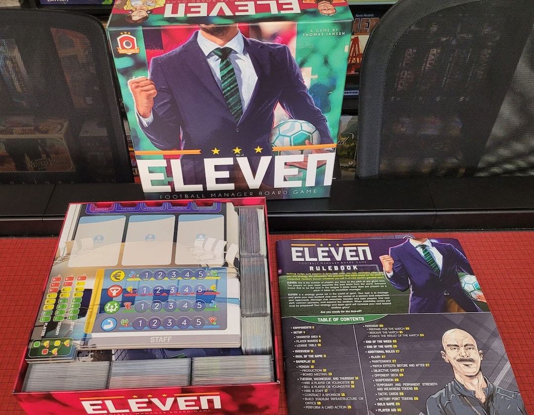 Eleven | Board Game Insert | Organizer - Etsy