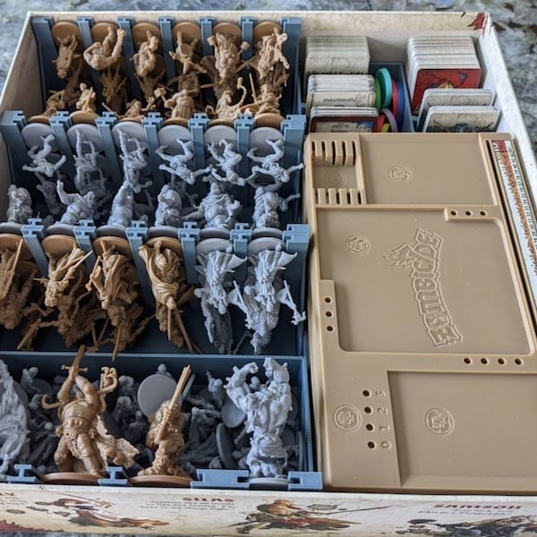 Zombicide Board Game Insert - Etsy