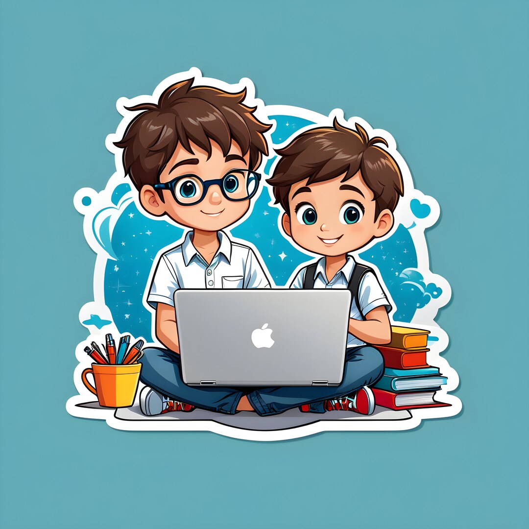 Printable Wiz Kids Education Premium Sticker - Etsy