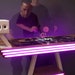 Custom LED Dj BOOTH Vinyl Studio Table Wood Studio Table With ...
