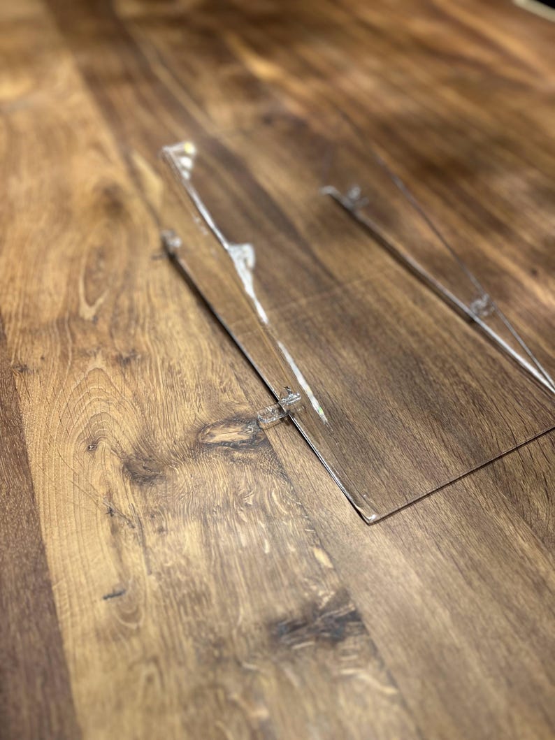 Modern Floor Register Vent Acrylic Air Deflector - Side Opening ...
