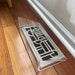 Modern Floor Register Vent Acrylic Air Deflector (2 Pack) - Etsy