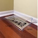 Modern Floor Register Vent Acrylic Air Deflector - Side Opening (1 Pack ...