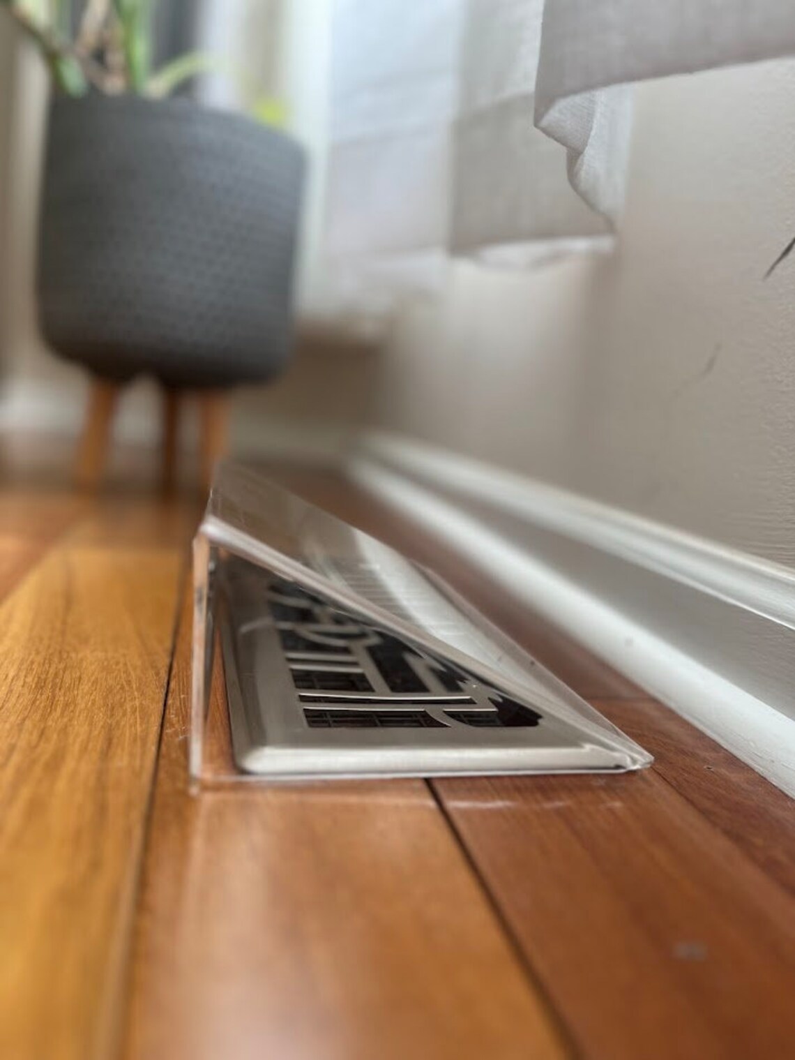 Modern Floor Register Vent Acrylic Air Deflector (2 Pack) - Etsy