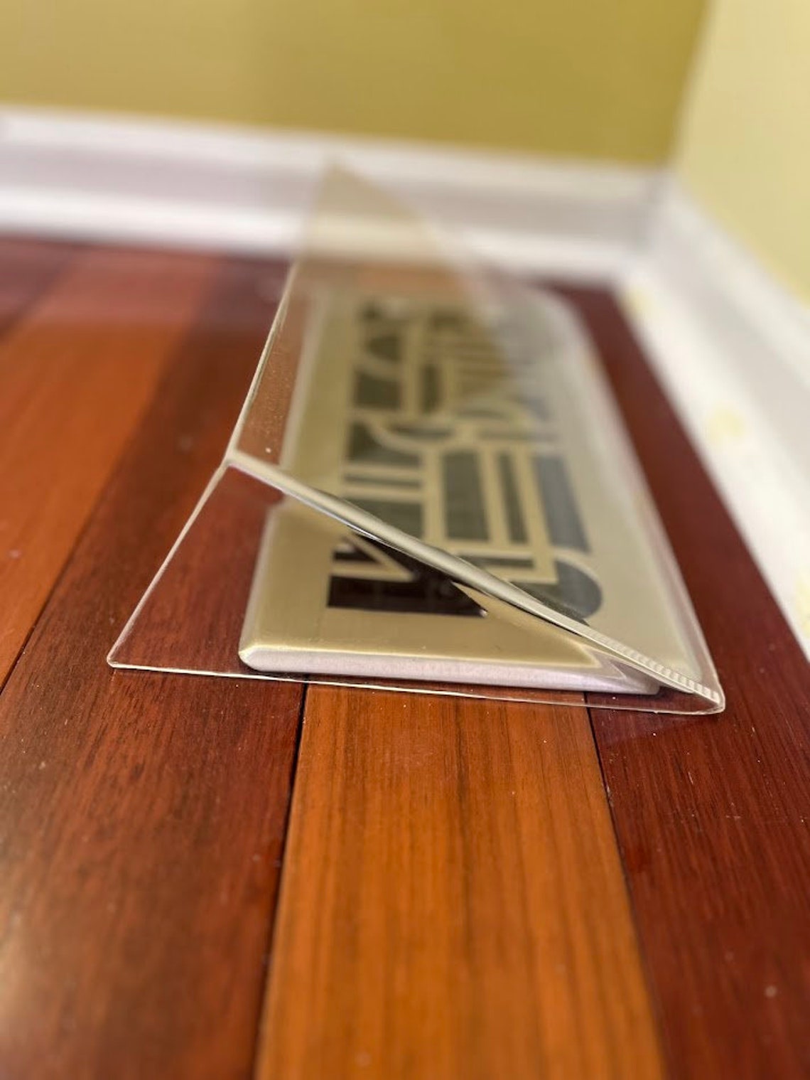Modern Floor Register Vent Acrylic Air Deflector - Basic (2 Pack) - Etsy