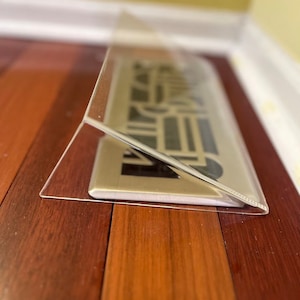 Modern Floor Register Vent Acrylic Air Deflector - Basic (2 Pack) - Etsy