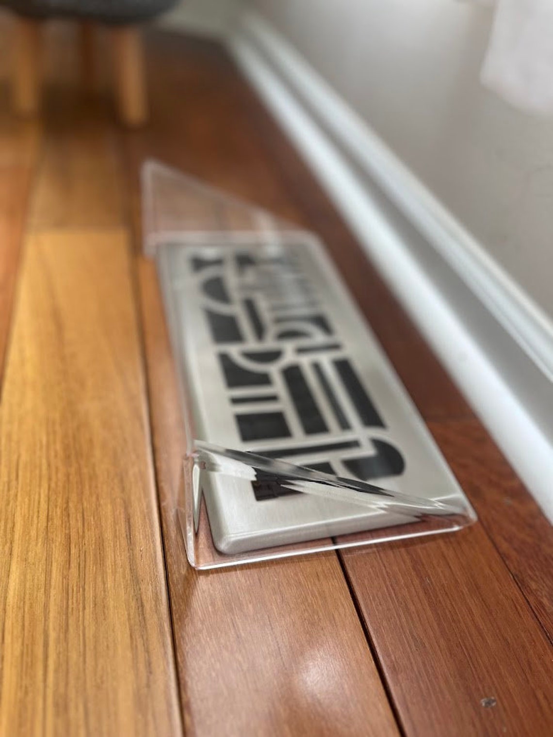 Modern Floor Register Vent Acrylic Air Deflector (2 Pack) - Etsy