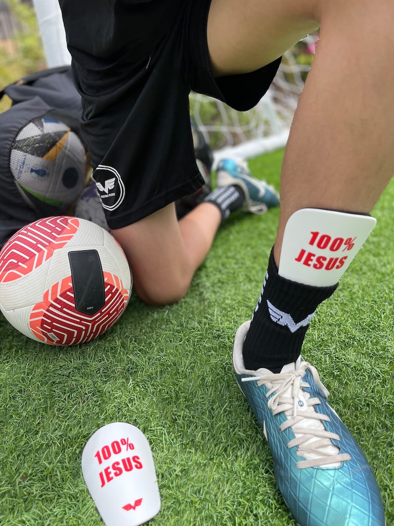 100% JESUS SHINPADS - Etsy