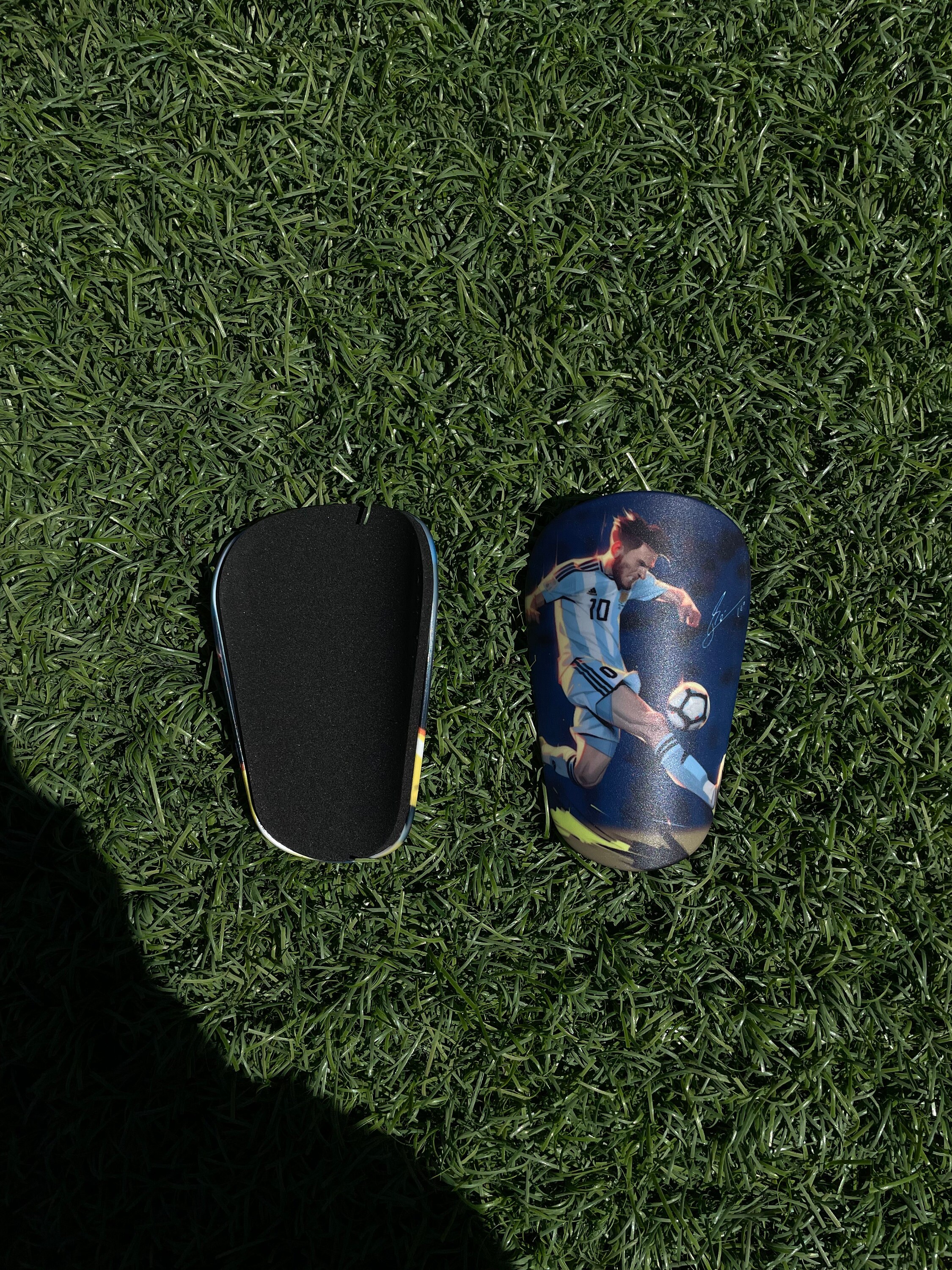 MESSI DRIBBLING SHINPADS | by Maestro Futbol, 10*6CM - Etsy