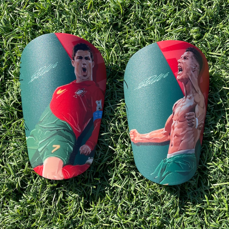 Ronaldo Shin Guards - Etsy