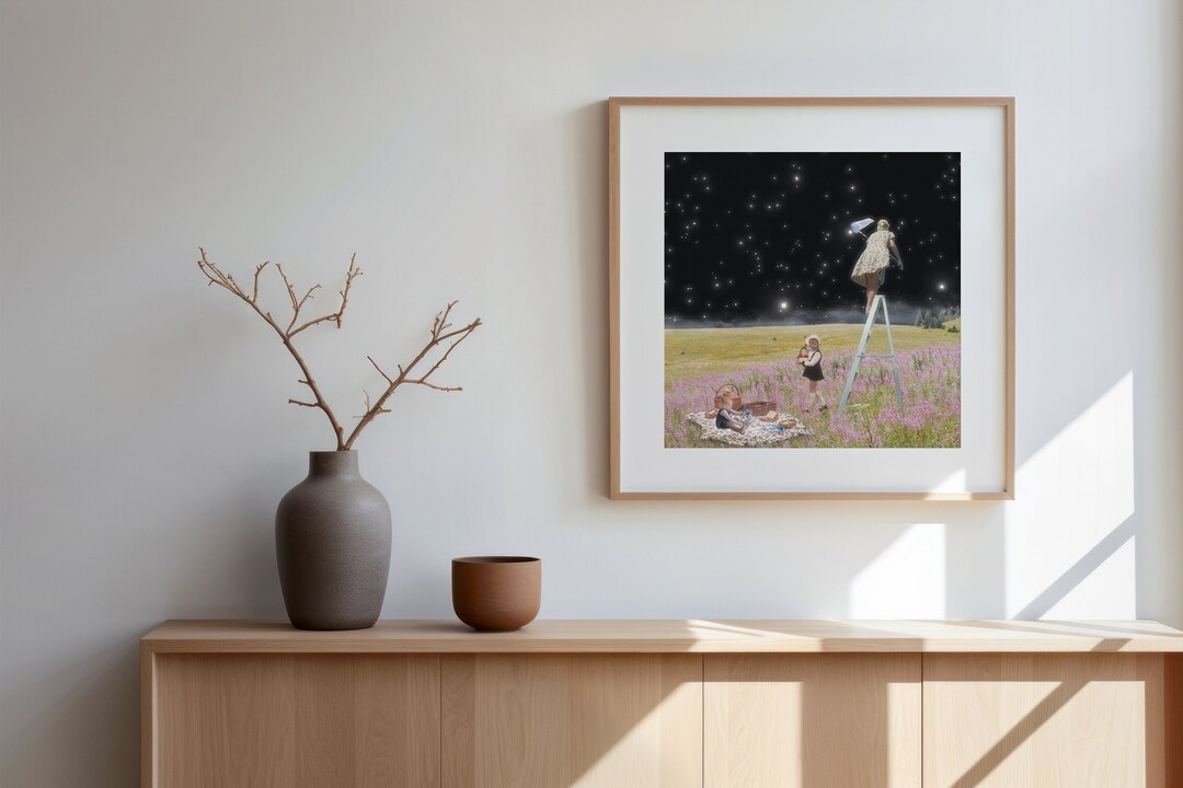 Printable Art "mother OF Creation" Original Collage Art L Gift for Mom ...