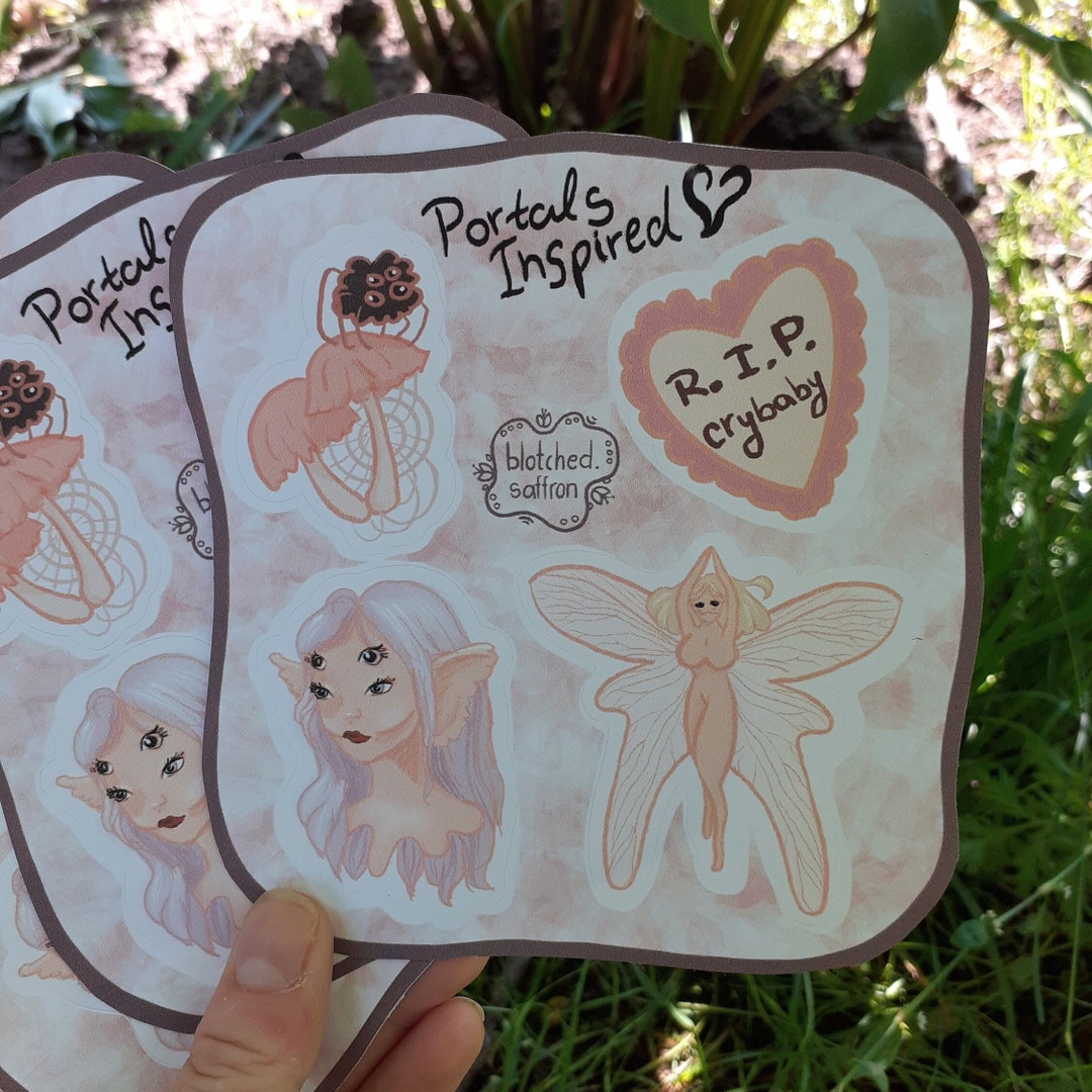 Portals Sticker Sheet Melanie Martinez Inspired Stickers - Etsy