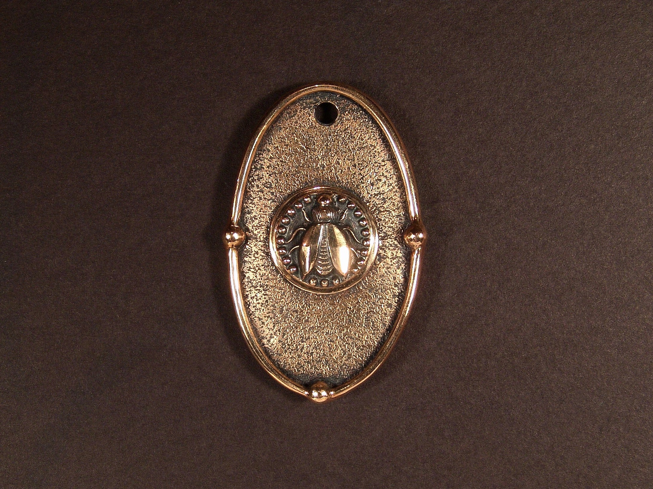 Elegant Honey Bee Keychain Fob Ornament From Antique Button - Etsy