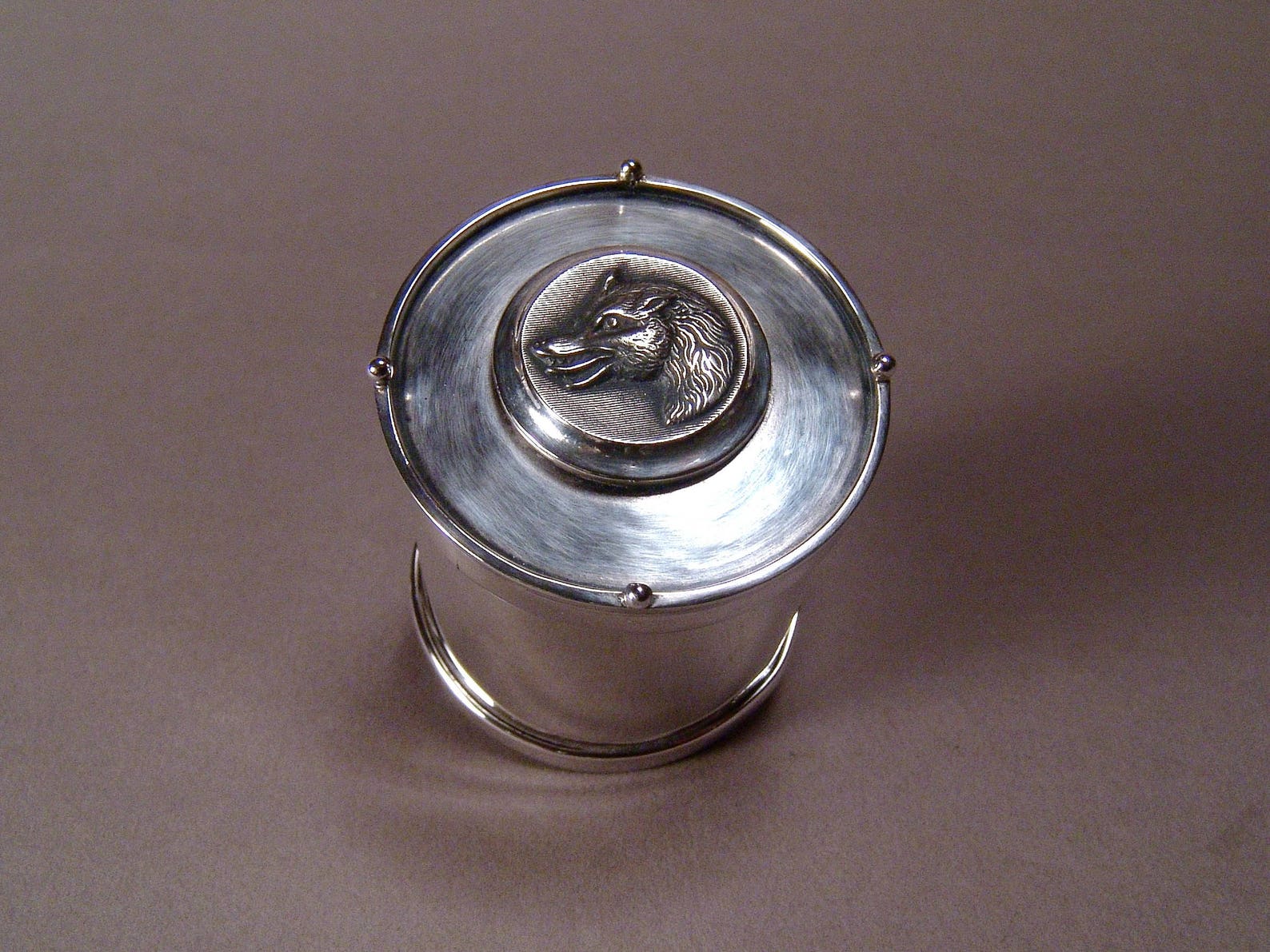 Sterling Silver Wolf Stash Trinket Reliquary Box - Etsy
