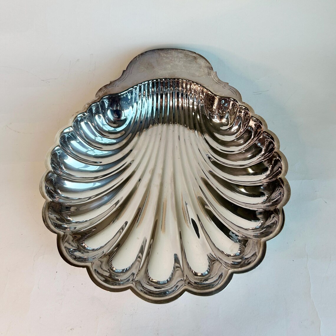 Vintage French Fleuron Silver Plated Shell Serving Tray Centerpiece - Etsy