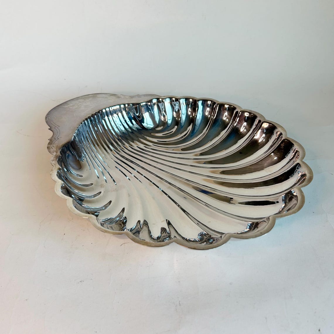 Vintage French Fleuron Silver Plated Shell Serving Tray Centerpiece - Etsy