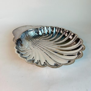 Vintage French Fleuron Silver Plated Shell Serving Tray Centerpiece - Etsy