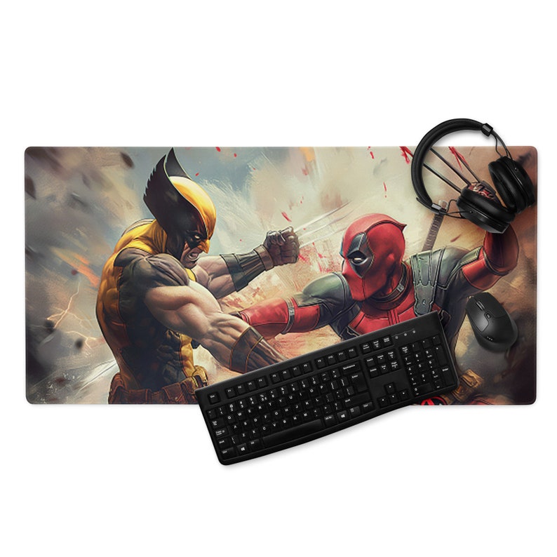 Deadpool & Wolverine Mouse Pad Marvel Gifts Disney Gifts for Him Nerdy ...