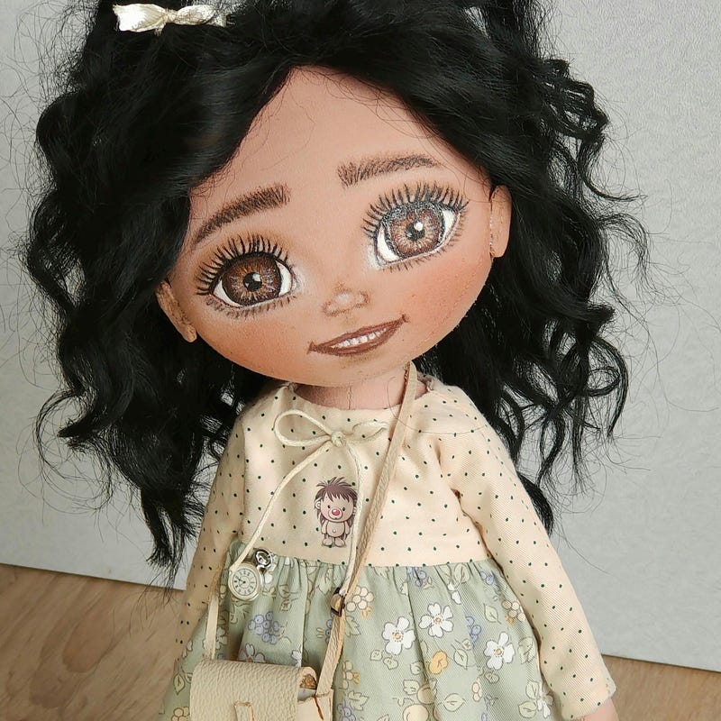 Soft Fabric Doll - Etsy