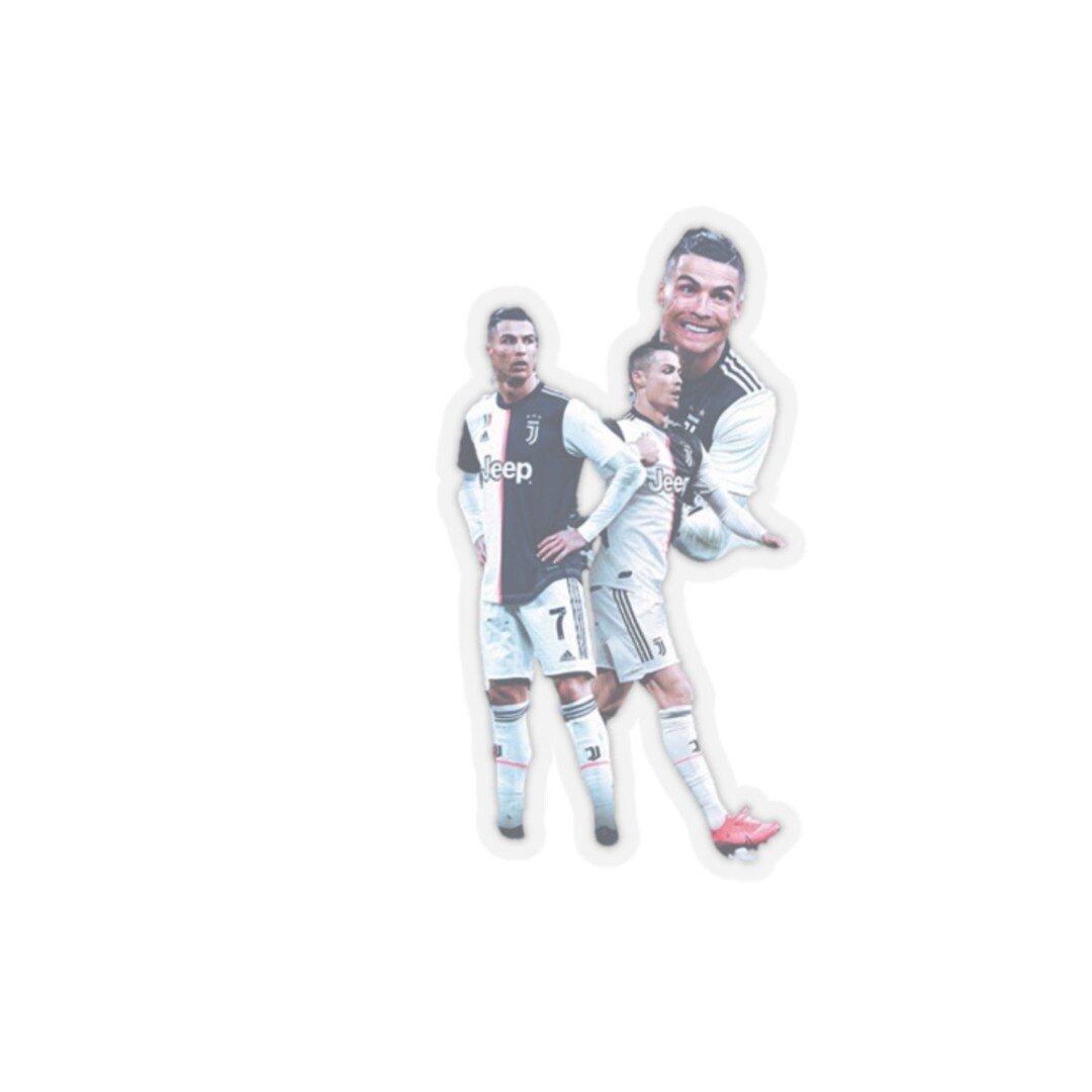 Cristiano Ronaldo Kiss-cut Stickers Pack Waterproof, Durable, Soccer ...