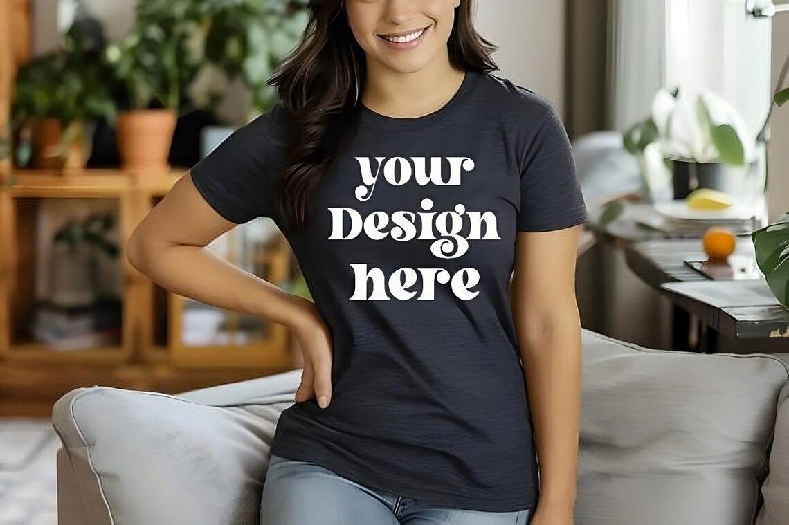 Gildan 6400 Mockup Bundle Tshirt, Gildan 64000 Shirt Bundle, Gildan ...