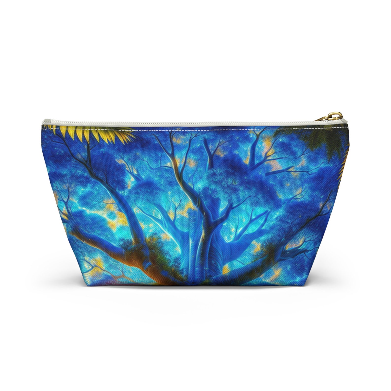 Jamaica Blue Mahoe Tree Accessory Pouch W T-bottom - Etsy