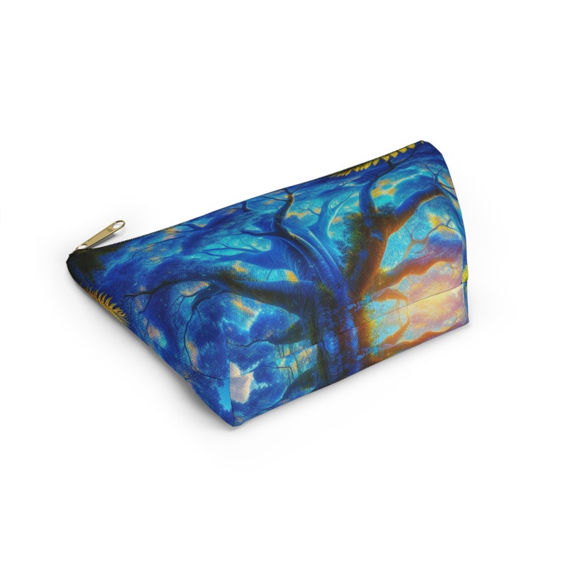 Jamaica Blue Mahoe Tree Accessory Pouch W T-bottom - Etsy