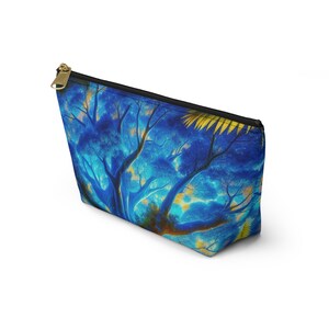 Jamaica Blue Mahoe Tree Accessory Pouch W T-bottom - Etsy